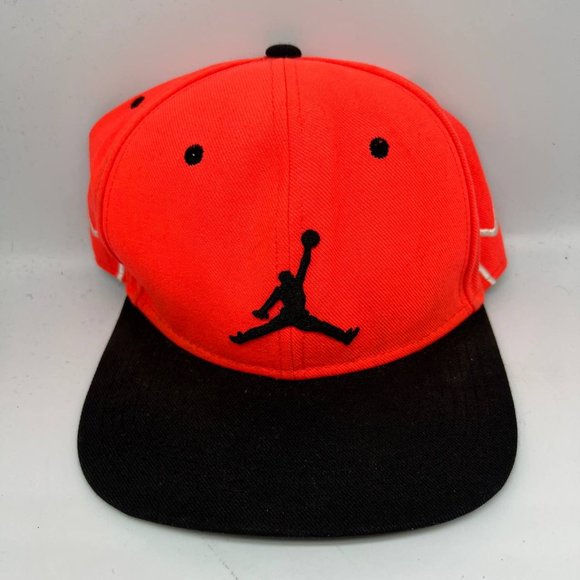 Jordan | Accessories | Air Jordan Infrared Jumpman Hat Snapback Cap Men ...
